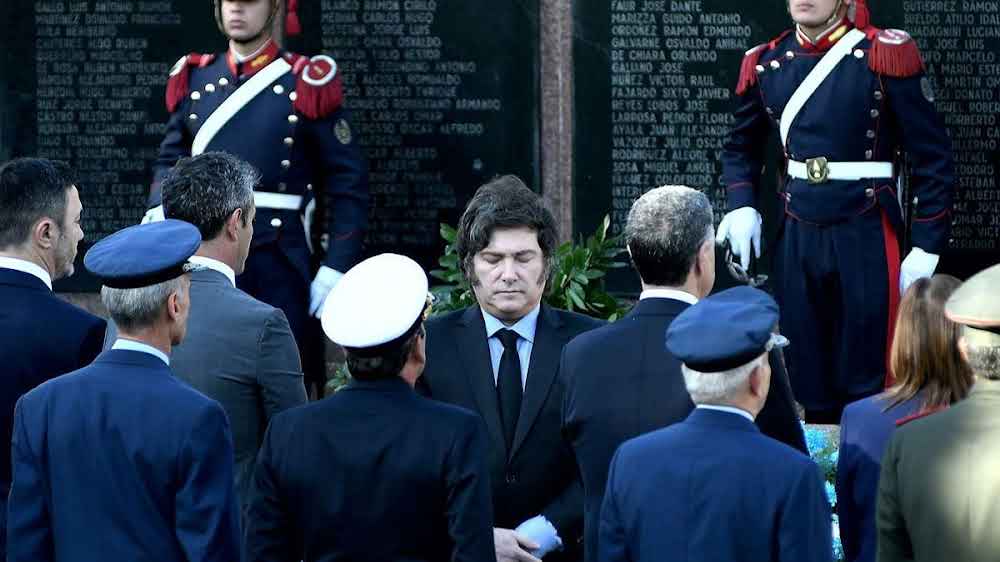 MIlei reconoció la autodeterminación de los "malvinenses" - UTUTO